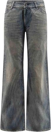 Balenciaga Straight Leg Jeans - Blau