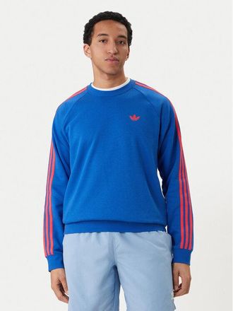 adidas Sweatshirt 3-Stripes KE2426 Blau Regular Fit