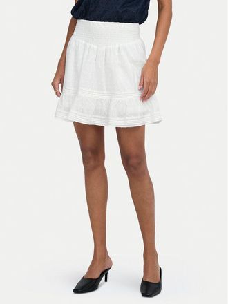 Only Minirock Katti 15376205 Wei&szlig; Regular Fit