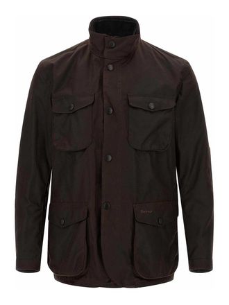 Barbour Pull Col Roul&eacute; - Marron