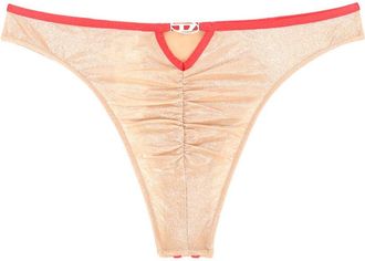 Diesel Sheer Mesh Briefs - Nude