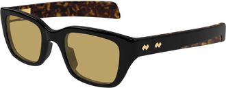 Bottega Veneta Stylische Sonnenbrille Bv1393S in Schwarz - - Accessories - unisex - Schwarzk - 50 MM
