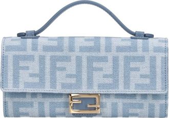 Fendi Denim Chain Wallet Ff