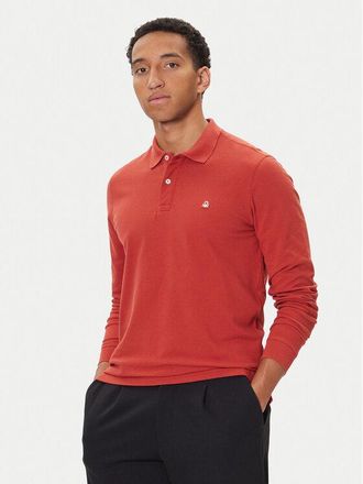 Benetton United Colors Of Benetton Poloshirt 3089J3204 Dunkelrot Regular Fit