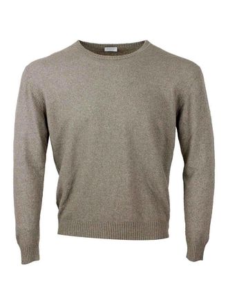 04651/ Pull Col Rond - Beige