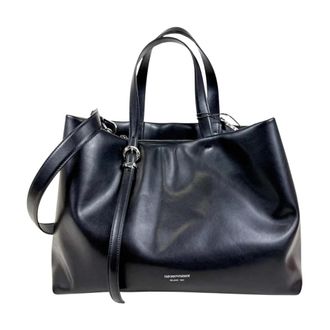 Emporio Armani Femme, Sacs, Noir, Taille: ONE Size Deva Tote