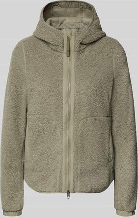 Camel Active Regular Fit Jacke mit Kunstfellbesatz