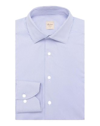 Stenstr&ouml;ms Glattes Stretch-Hemd mit Kentkragen, Slimline in