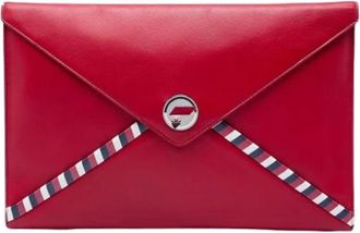 Chanel Sac pochette vintage doccasion - Femme - Pre-owned - Rouge - Taille: ONE Size