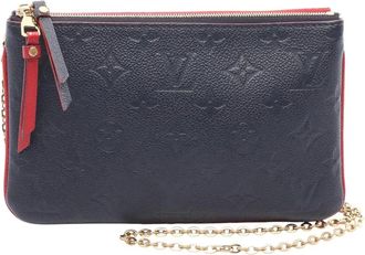 Louis Vuitton sac à bandoulière Double Zip Pochette (2020) - Bleu