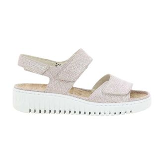 Waldl&auml;ufer Femme, Chaussures, Rose, Taille: 42 EU Sandales Plates