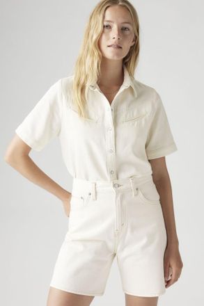 Levi's Rinoa Camp Shirt - Femme - Cream / Another Hurricane - 2XS