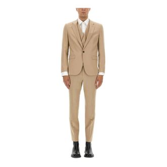 HUGO BOSS Homme, Costumes, Beige, Taille: S Arti/Hesten242V1X Costume Trois Pi&egrave;ces