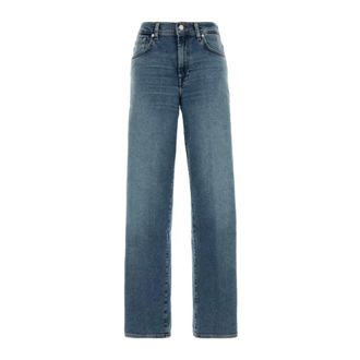 7 For All Mankind Femme, Jeans, Bleu, Taille: W26 Jean Droit Stovepipe
