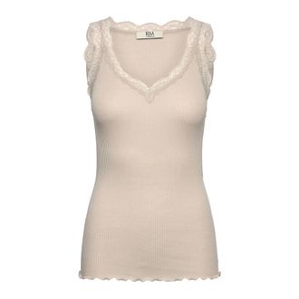 Rosemunde Femme, Tops, Beige, Taille: 40 FR Haut en Dentelle Cacao