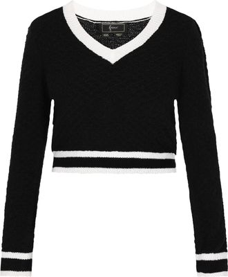 Faina Pullover Frauen Schwarz
