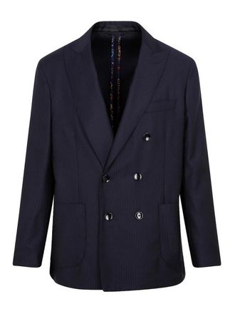 Etro Veste Casual - Bleu