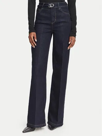 Liu Jo Jeans UF6088 D0264 Dunkelblau Flared Leg