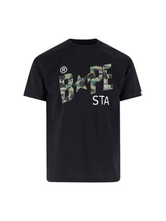 A Bathing Ape T-Shirt-Logo Sta