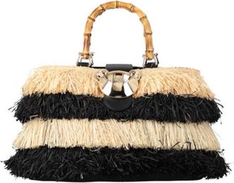 Rue Madam Femme, Sacs, Multicolore, Taille: ONE Size Riad Fringes Basket