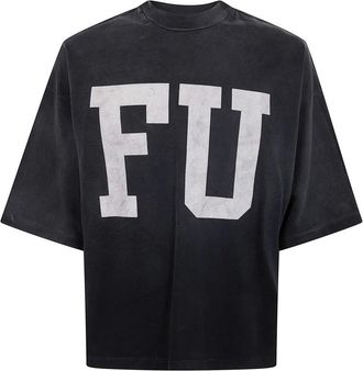 Fear of God Homme, Tops, Noir, Taille: S Relaxed Educate Tee