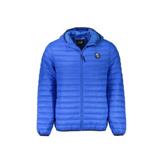 Cavalli Hooded Padded Jacket - - Jackets - Herren - Blau - S