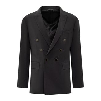 Reveres 1949 Gereiher Blazer - - Suits - Herren - Schwarzk - M