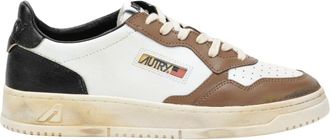 Autry Homme, Chaussures, Multicolore, Taille: 42 EU Medalist Low Super Vintage