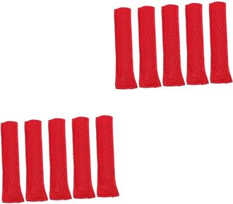 TOPBATHY 10 Stk Frostschutz- am Stiel-Abdeckung eist&uuml;ten eisbeutel eispack am Stiel-&Auml;rmel am Stiel K&auml;lteschutzh&uuml;llen Eisschutzh&uuml;llen wiederverwendbare -H&uuml;lle N