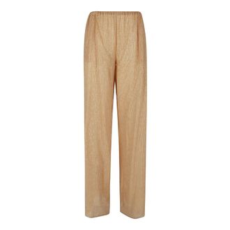 Ermanno Scervino Femme, Pantalons, Brun, Taille: 34 FR Trousers