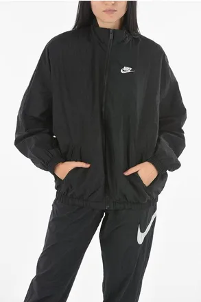 Nike 2 Pockets Oversized Windbreaker Jacket with Zip Closure size Xl