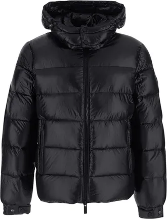 H&egrave;SKIMO Homme, Vestes, Noir, Taille: XL Doudoune Courte Semi-Brillante