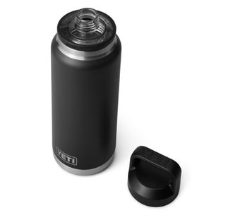Yeti Rambler Flasche Mit Chug-Verschluss, Black, 36 oz (1 L)