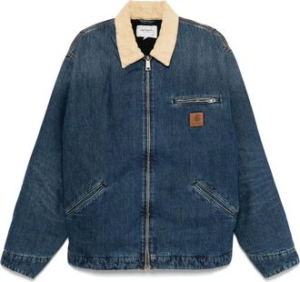 Carhartt Work in Progress Homme, Vestes, Bleu, Taille: M Veste Detroit au Style Classique