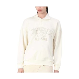 Converse Damen, Sweatshirts & Hoodies, Beige, MGr&ouml;&szlig;e