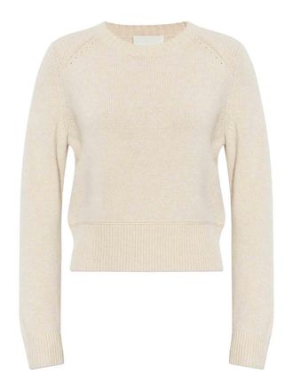 Isabel Marant Pull Col Rond - Beige Clair
