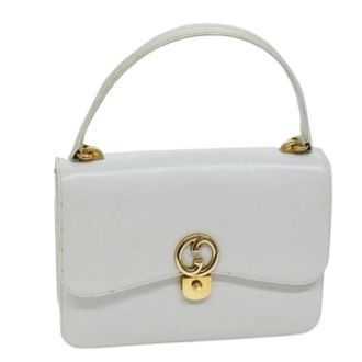 Gucci Pre-owned Leder Handtaschen - - Pre-owned - Damen - Wei&szlig; - ONE SIZE