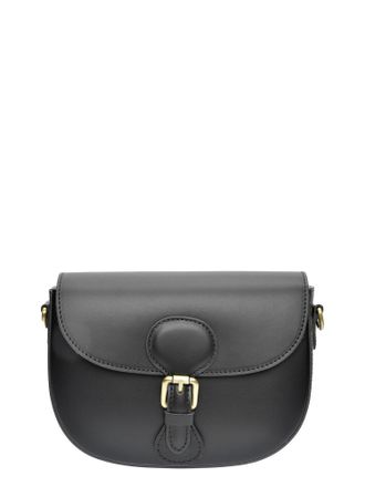 Isabella Rhea Schwarz Rindsledertasche