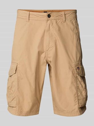 Napapijri Loose Fit Cargoshorts mit Logo-Stitching Modell NOTO 2.0