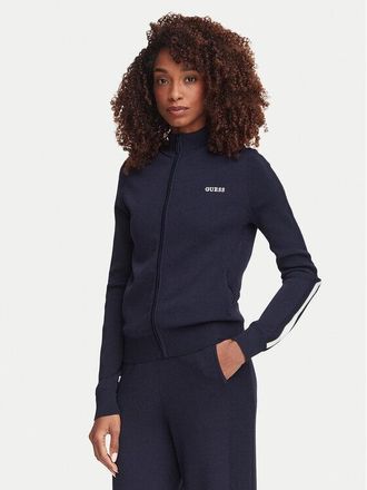 Guess Strickjacke V6GR12 Z0752 Dunkelblau Regular Fit