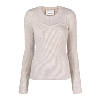 Isabel Marant Damen, Strickwaren, Beige, SGr&ouml;&szlig;e