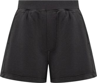 Dsquared2 Homme, Shorts, Noir, Taille: L Short de surv&ecirc;tement &agrave; imprim&eacute; logo