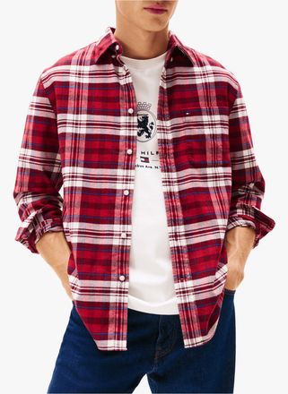 Tommy Hilfiger Chemise &agrave; carreaux en coton