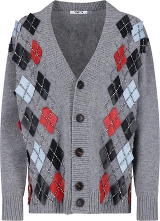 Vivetta Wool Button Cardigan