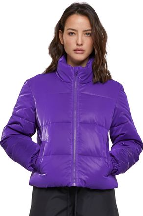 Urban Classics Damen Jacke Ladies Shark Skin Puffer Jacket realviolet 3XL
