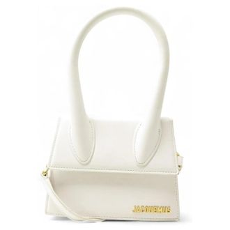 Jacquemus Crossbody Bags - JACQUEMUS LE CHIQUITO MITTLERER CROSSBODY-TASCHE A - Gr. unisize - in Wei&szlig; - f&uuml;r Damen