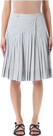 Low Classic LOW Classic, Femme, Jupes, Bleu, Taille: 40 FR Pleated Mini Skirt