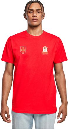 Mister Tee Herren T-Shirt 100% Baumwolle Stadtrot L