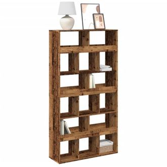 vidaXL vidaXL Bücherregal Altholz-Optik 100x33x187,5 cm Holzwerkstoff