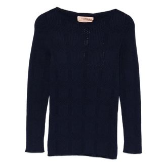 Twinset Damen, Strickwaren, Blau, SGr&ouml;&szlig;e